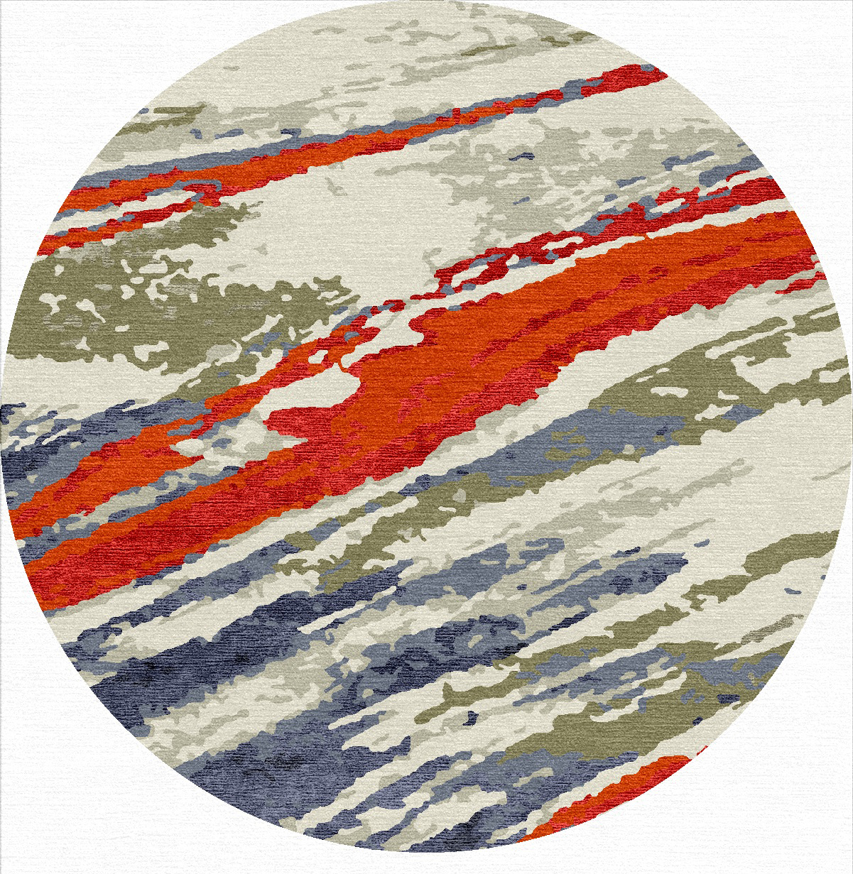 Earthly Camo - Buy premium luxurious rugs online - The Weaver