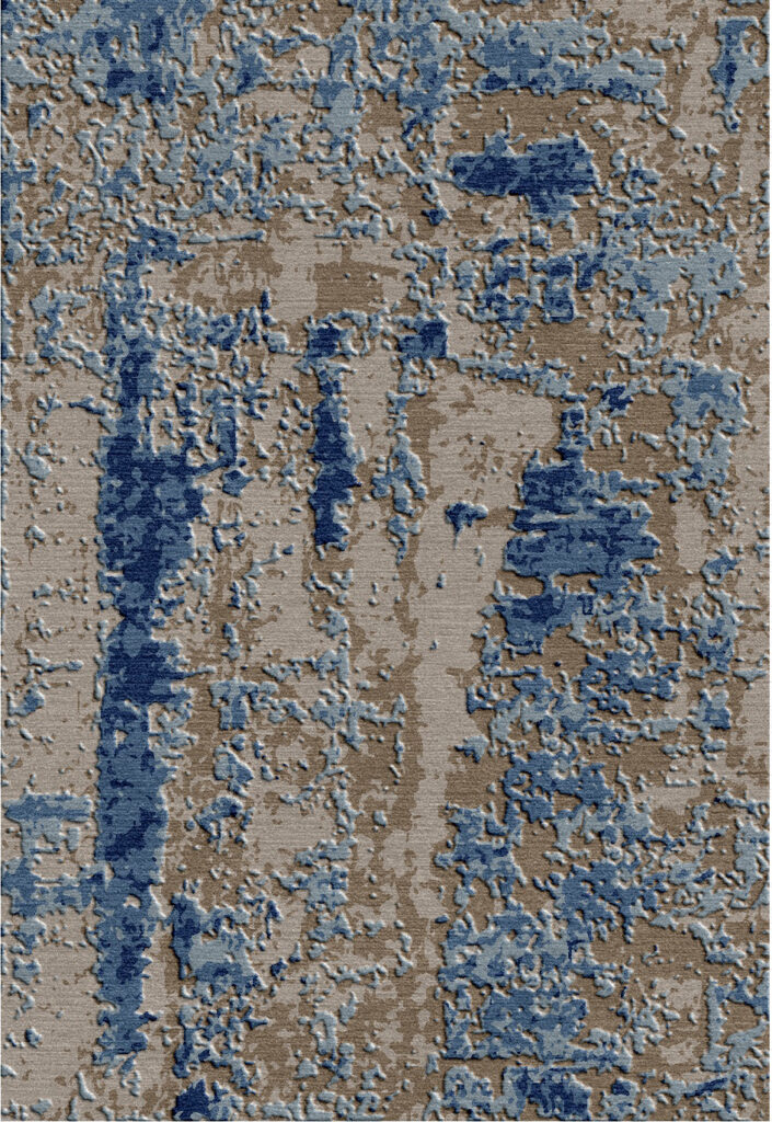 Blue Ruins - Buy premium luxurious rugs online - The Weaver