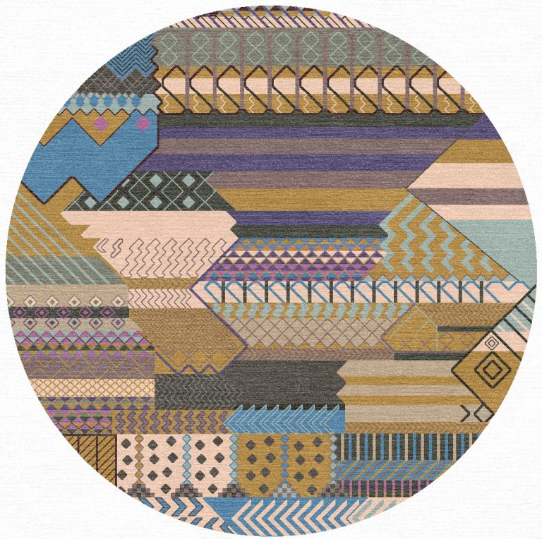 Bohemian Geometry - Buy premium luxurious rugs online - The Weaver